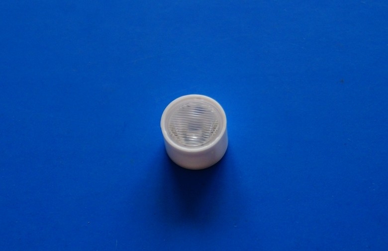 15mm Round PMMA Led Fiber Optical Lens 15 X 45degree SGS ROHS