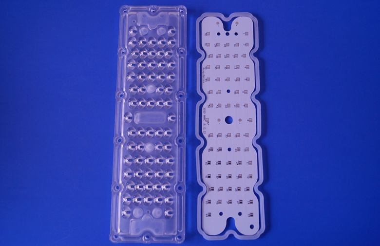 64 In 1 Led Street Light Module , Led Lens Module with SMD 3030 Leds ...