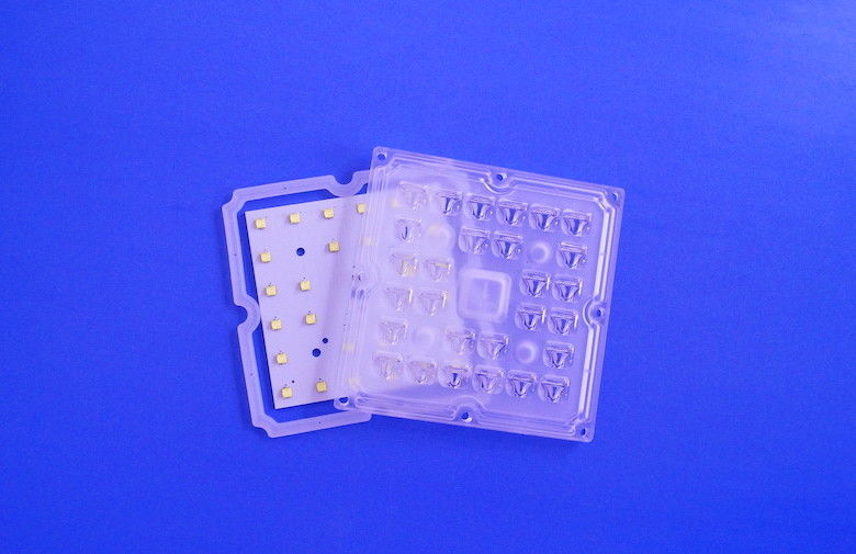 SMD3535 150lm LED Street Light Retrofit Kits Optical PC Lens