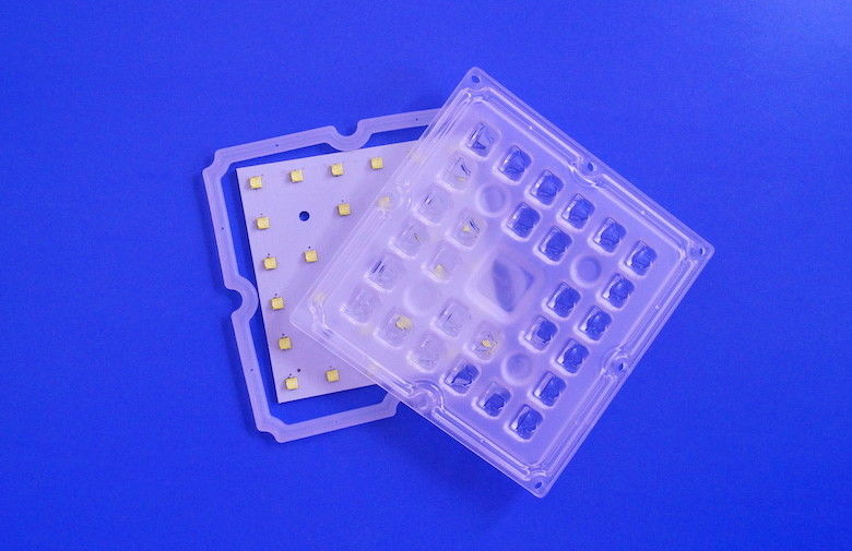 SMD3535 150lm LED Street Light Retrofit Kits Optical PC Lens