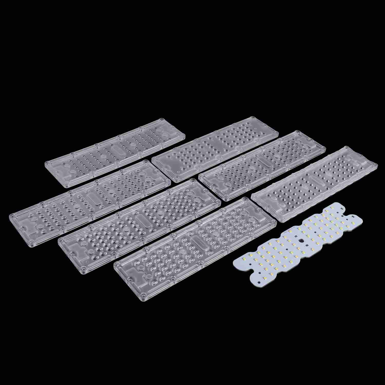 LED Street Light Lens With PCB For Tunnel Light , SMD 3030 LED Optics ...