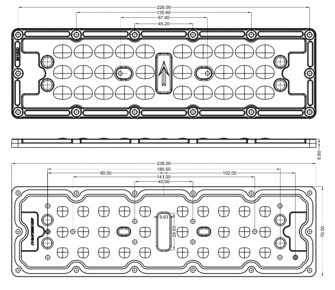 30W 50W 100W 28 LED Light Engine Module 1-5W 5050 SMD CHIP Road ...