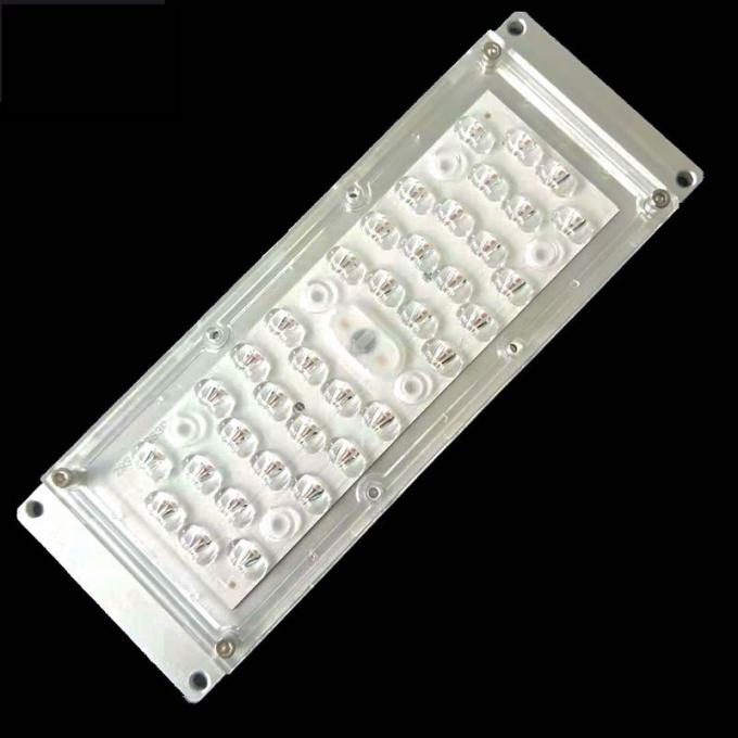 6 In 1 5050 SMD LED Street Light Lens Wide Angle 160x80 Degree TYPEII-M ...