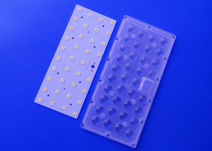 144 LED PC Lens SMD3030 100W Alumimum PCB Board For Warehouse Lighting