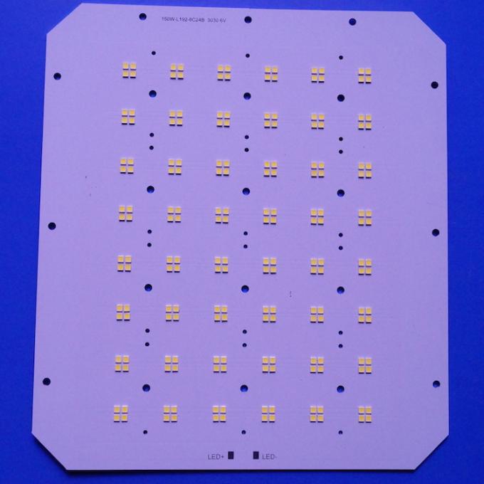 144 LED Aluminum PCB Board Optical Grade PC Material For High Bay Ligh