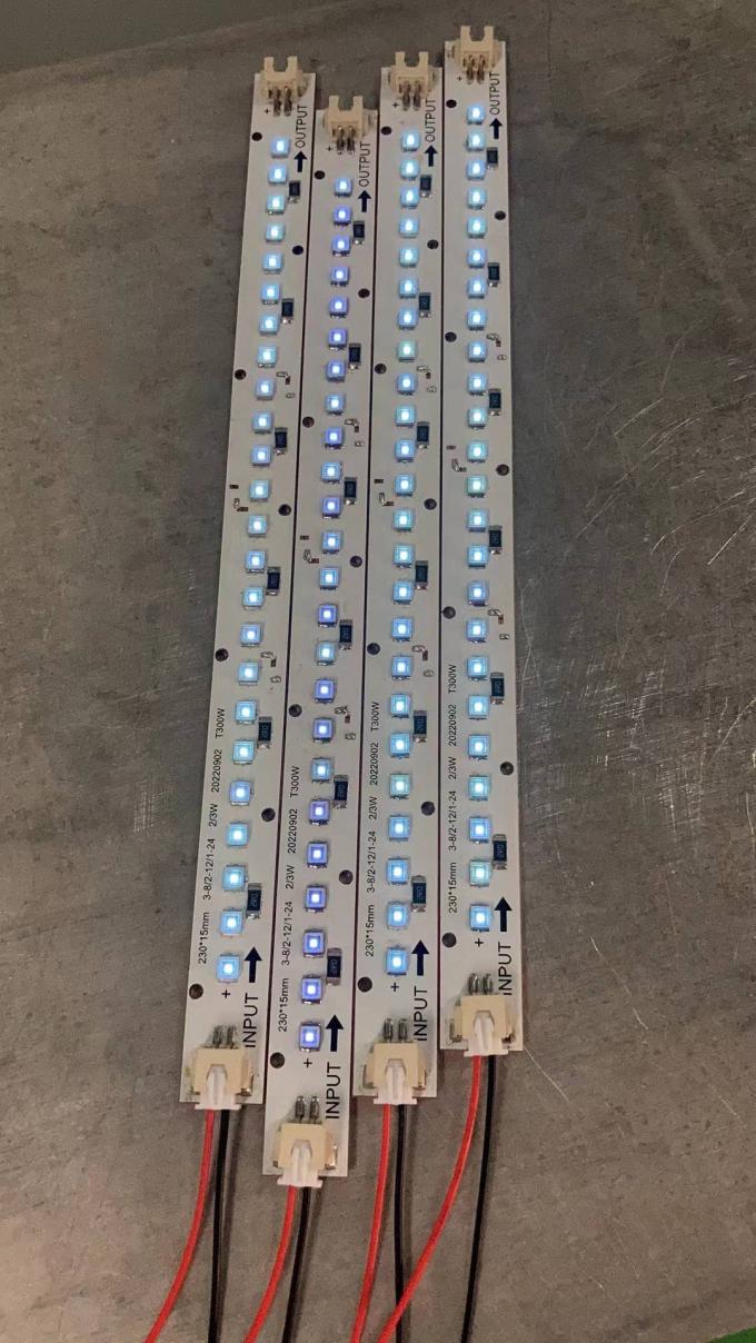 Custom UV SMD LED Chips 250NM - 395NM 50watts UVC UVA UVB LED Module ...